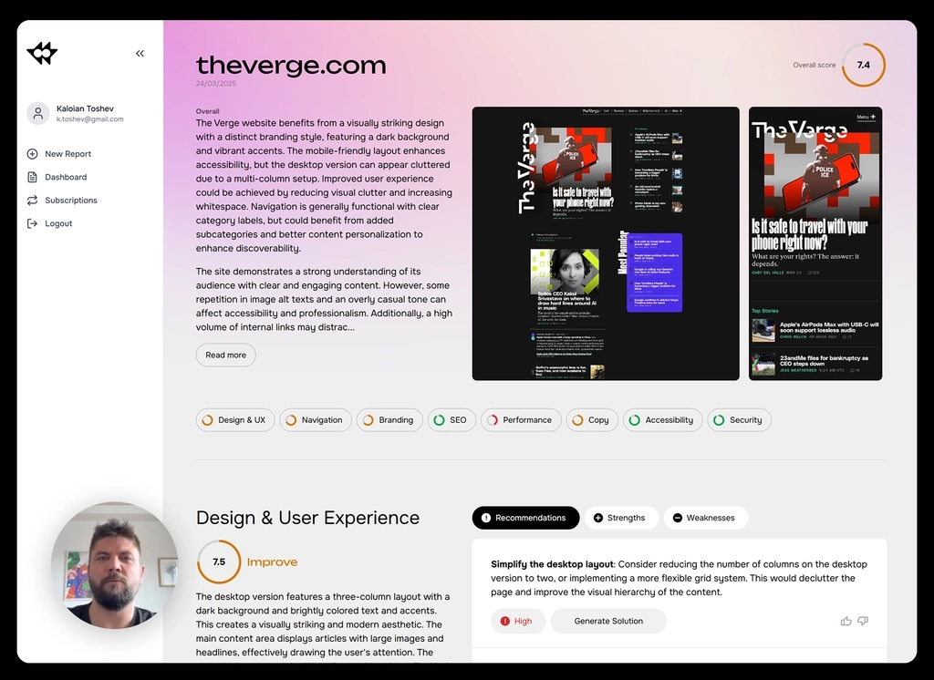 Web Gremlin - AI-Powered Website Analysis
